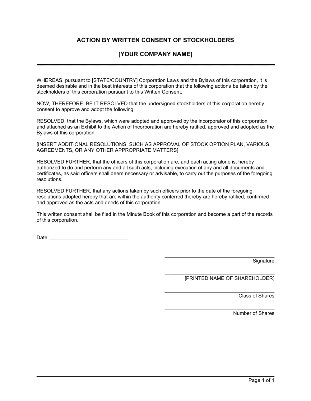 Business In A Box Templates
